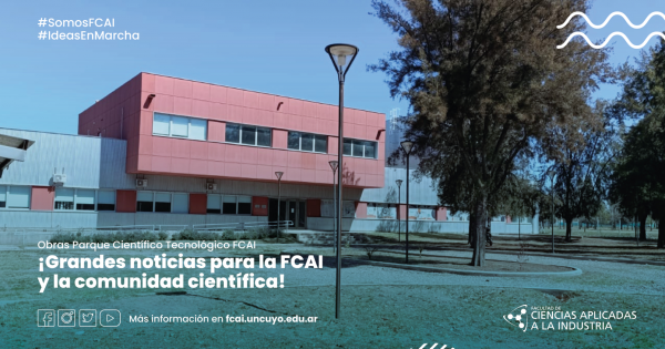 ¡Grandes noticias para la FCAI y la comunidad científica! - Facultad de ...