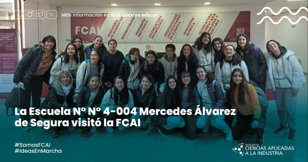 La Escuela N° 4-004 Mercedes Álvarez de Segura visitó la FCAI ...