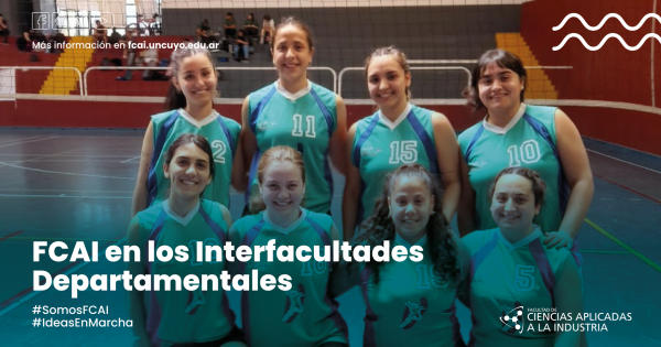 FCAI en los Interfacultades Departamentales - Facultad de Ciencias ...